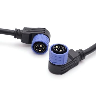 China Quick Lock M25 Waterproof Plug Connector New Energy Li Ion Battery Energy Storage Connector for sale