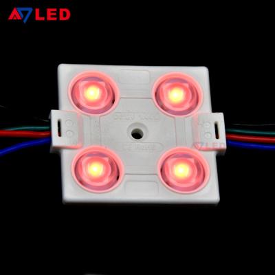 China Adled Light square 4leds rgb 5050 smd led module ip67 waterproof for advertising sign for sale