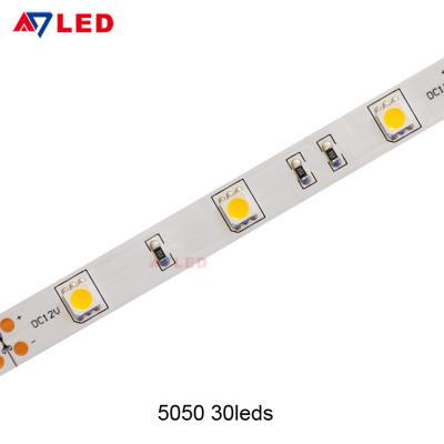 China Adled light high cri smd 5050 30led/m 7.2W 12V led light strip for optical showcase for sale