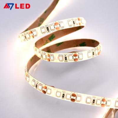 China Adled light led ribbon light smd 2835 leds 12v 24v IP65 dual white color changing cct led strip for sale