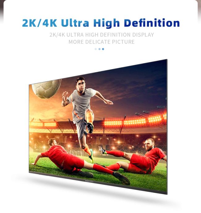 Borderless Smart TV -  A+ LCD Panel Ultra Slim Bezel 2K/4K UHD Display Commercial Sizes TVs