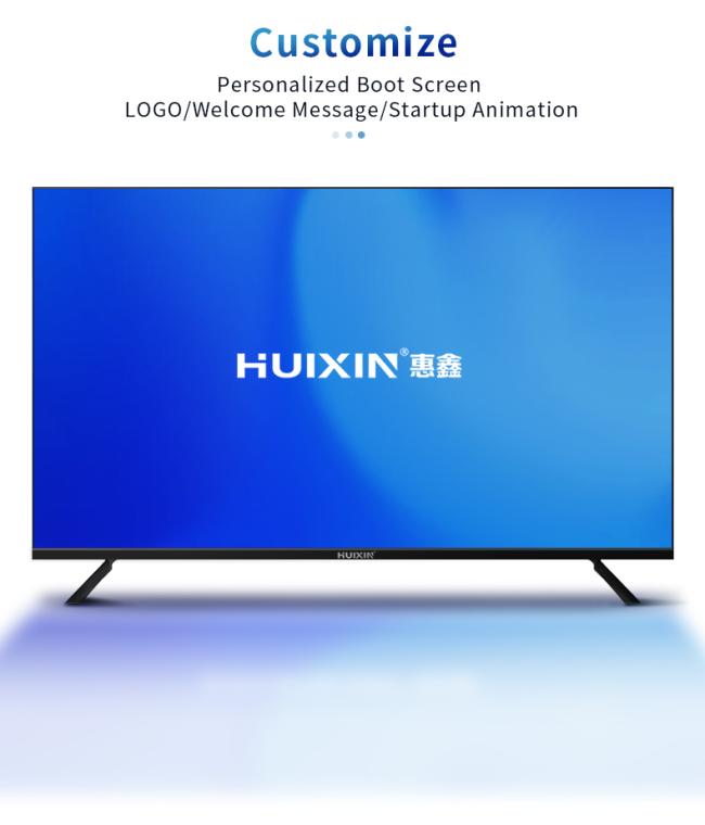 Borderless Smart TV -  A+ LCD Panel Ultra Slim Bezel 2K/4K UHD Display Commercial Sizes TVs