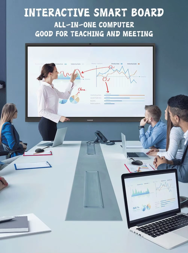 Finger Touch Interactive Whiteboard Digital Interactive Board Interactive Whiteboard for Classroom Training Office School University Conference Meeting