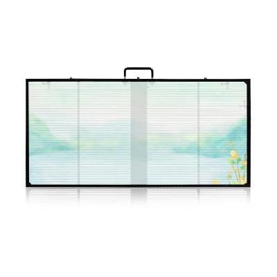 China 7000nit LED Screen Module P15.625 - P25 Transparent Display Module for sale