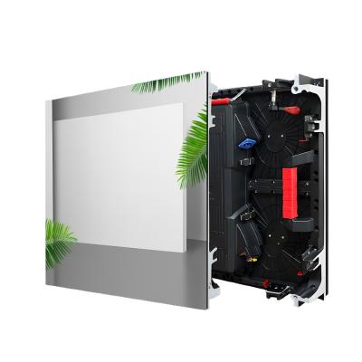 China P2.976 LED Video Wall Cabinet 4000cd/m2 Rental Indoor LED Display 1920Hz 160° Viewing Angle for sale