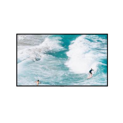 China 86" Commercial-Grade 4K Smart TVs, OEM Smart TV Manufacturer, Digital Signage Solutions, Bulk Order Commercial TVs for sale