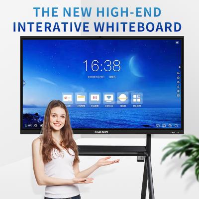 China Tabla inteligente de 86 pulgadas de enseñanza pantalla táctil electrónica digital panel plano interactivo interactivo tablero blanco para la escuela en venta