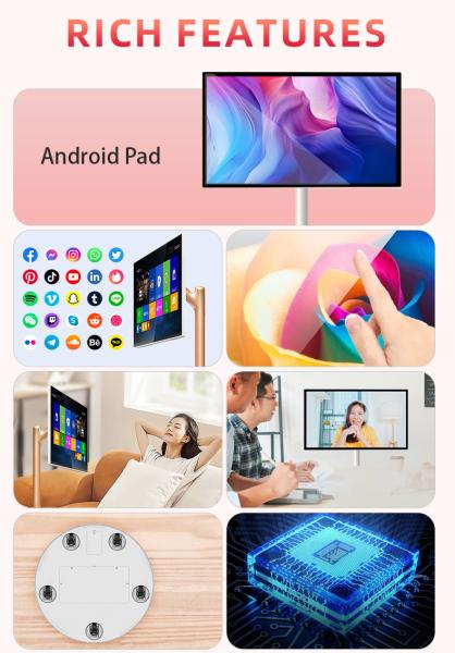 Quality 32 inch 8G+128G Portable TV, Ultra HD Experience, Battery-Powered Mobile Smart for sale