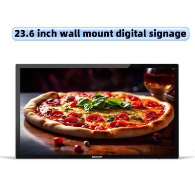 China 23.6 Inch Android-Based Digital Signage Advertising for Shopping Mall Agency Wall Mounted Cloud Content Management Animation for sale