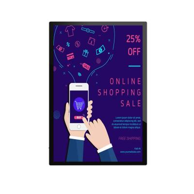 China 85 Inch Wall Mounted Digital Signage 24/7 Continuous Operation for Bus Stations Hospitals Elevators Wayfinding & Education for sale