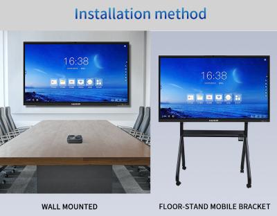 China Todo en una PC Electrónica Interactiva Digital Inteligente Multi Touch Lcd Pantalla Digital Interactiva Tabla Blanca para Sala de Reuniones en venta
