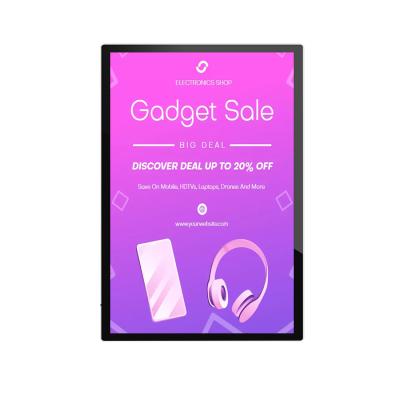 China 100 inch Advertising Display Board Digital Signage Display 5000 1 Contrast Ratio for Superior Advertising Results for sale