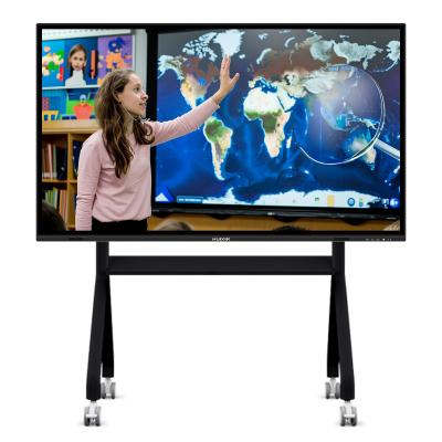 China 4K Touch Display Interactive Smart Board All-in-One Workstation Perfect for meetings precise IR touch technology 20-point Touch for sale