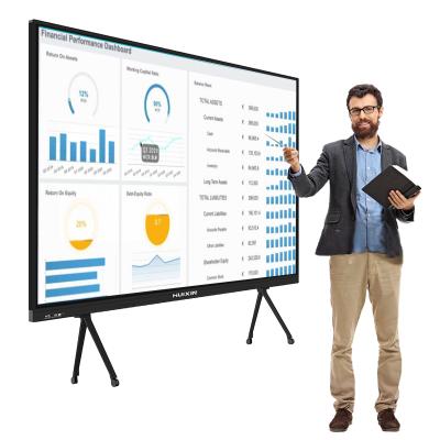 중국 줌/Teams/Webex 네이티브 지원, 화상 회의 기능 탑재 인터랙티브 스마트 보드, 32GB ROM, 4GB RAM, Intel Core i3/i5/i7 4세대 ~ 13세대 옵션 판매용