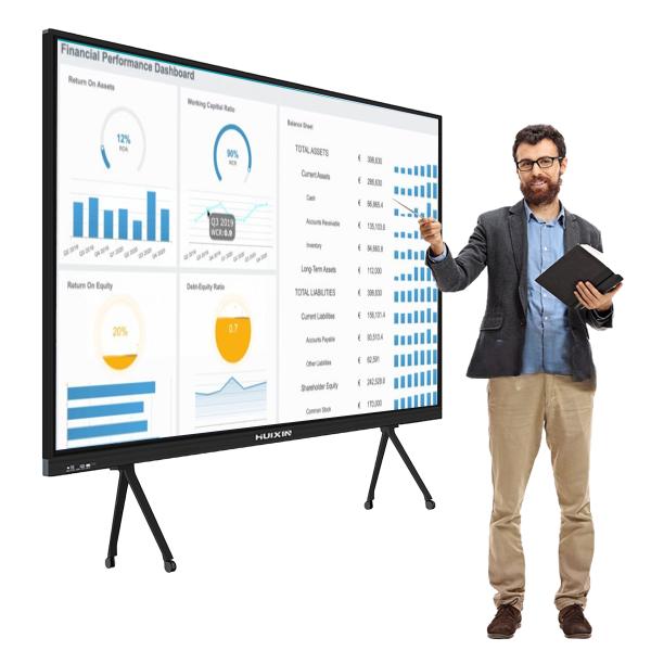 Quality Interactive Smart Board with Video Conferencing Native Support for Zoom/Teams for sale