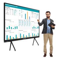China 16 9 Interactive Smart Board AI-powered Transcription Automatic Summarization for Streamlined Collaboration for sale