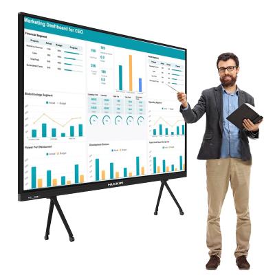 China Pizarra interactiva inteligente 16:9 con transcripción impulsada por IA y resumen automático para una colaboración optimizada en venta