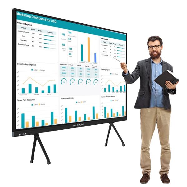 Quality 16 9 Interactive Smart Board AI-powered Transcription Automatic Summarization for Streamlined Collaboration for sale