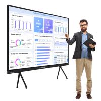 China 4K Touch Display Interactive Smart Boards for Collaborative Display 16 9 Aspect Ratio for sale