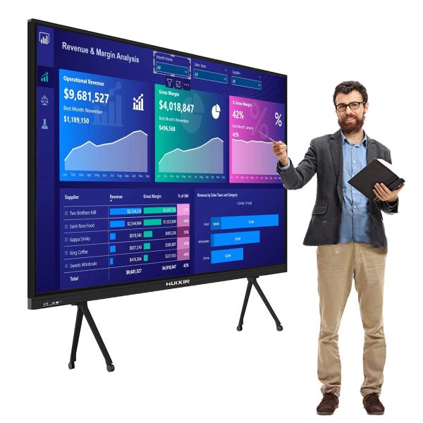 Quality Interactive Smart Board with Video Conferencing Native Support for Zoom/Teams for sale