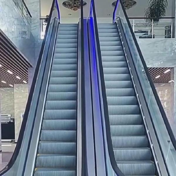 Quality Frequency Conversion Electric Escalator Gearless Moving Walkway 0.25-04 m/s for sale