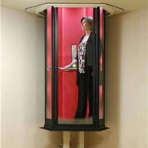 Quality Hydraulic Automatic Glass Cabin Capsule Elevator Manufacturer  With Emergency Overload Protection for sale