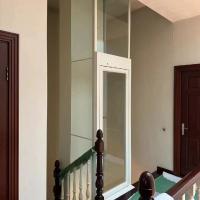 China Single‑Phase Pitless Hydraulic Elevator with Automatic Doors – 5 Stops, 4.7kW Motor for sale