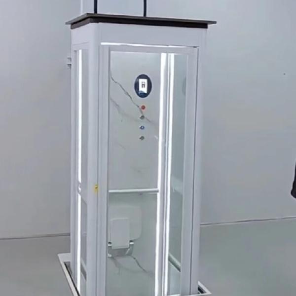 Quality Swift And Spacious 0.25 M/S Pitless Hydraulic Elevator With 5 Stops for sale