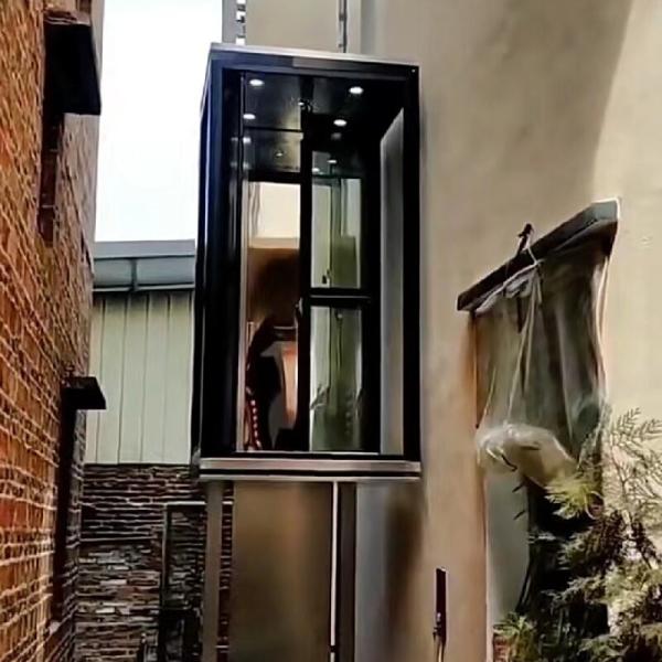 Quality 5 Stops Home Elevator Designed For 500mm Minimum Door Opening Width for sale