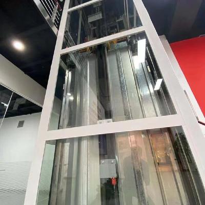 15 M Alturas de desplazamiento Tornos de conducción ascensor para el hogar 0,15 M/S Elevador para el hogar pequeño