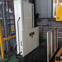 China Customized Freight Hydraulic Elevator with PLC Control & Platform Size Options for sale