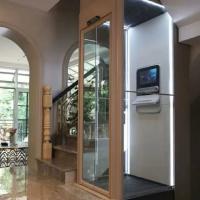 China Safety Elevator Lift with Automatic Sliding Door, 2.9m Cylinder & Microprocessor Control for sale