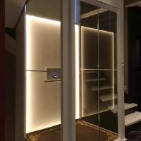 China Space‑Saving Villa Hydraulic Elevator Lift – Single Phase Power & 0m Pit for sale