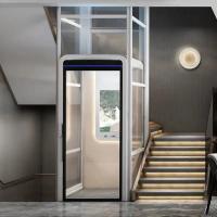 China Space‑Saving MRL Elevator with 0m Pit, 4.7kW Motor & Automatic Door for sale