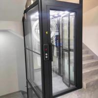 China Deck‑Floor Elevator Lift – Single‑Phase Hydraulic System with Automatic Door for sale