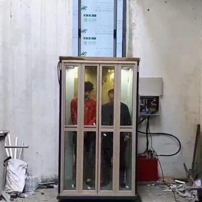 China Außen-Notfallstopp Heimatlift nackte Kabine hydraulischer Heber zu verkaufen