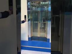 Vlekkeloos staal tractiecompacte woonliften 0,6 M/S snelheid