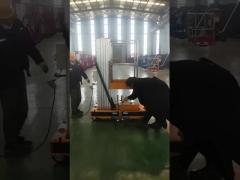 4~14m 水力電気空中望遠鏡 双mastリフト 100kg 作業プラットフォーム