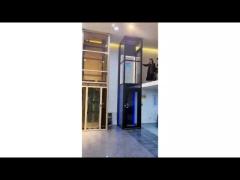 Office Platform Traction Type Elevators 500-1000 Kg Capacity Gear And Motor Drive System