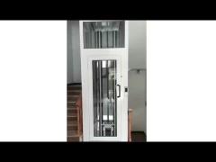 Slim back backpack type traction home elevator