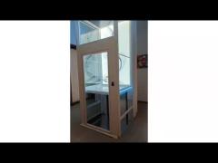 Auto door home traction elevator