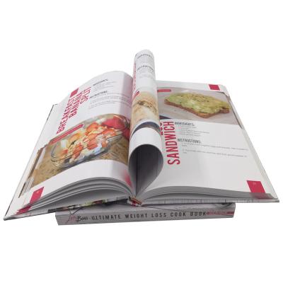 China Espiral - impresión de encargo encuadernada del libro de cocina, impresión del libro del arte del Hardcover en venta