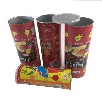 Cina Patatine fritte che imballano la metropolitana del commestibile che imballa i cilindri della carta kraft in vendita