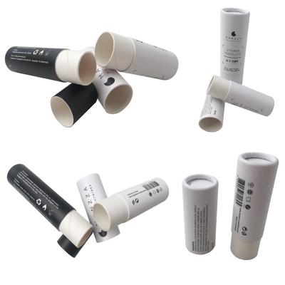 Cina La metropolitana cosmetica di colore pieno che imballa/ha stampato i tubi del deodorante del cartone in vendita
