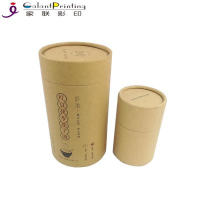 China 100% Recycled Custom Printed Paper Tubes Customized Thickness Bottle Application for sale