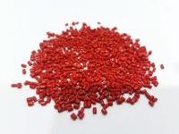 China Custom Red Color Masterbatch with PE ABS PS PP Carrier - 140℃ to 280℃ Melt Temperature, 1% to 8% Adding Rate for sale