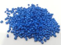 China Injection Film Blue Masterbatch with 1.7 g/cm³ Density and 140-320℃ Processing Temperature for PE/PP/ABS Applications for sale