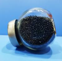 China Polyethylene T Shirt Bag Black Masterbatch Plastic Pellets with 30% or 40% Carbon Black Concentration for sale