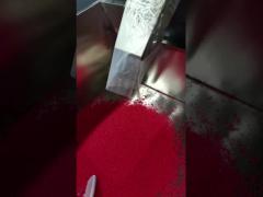 Chili Red Plastic Color Masterbatch For Injection Moulding Products