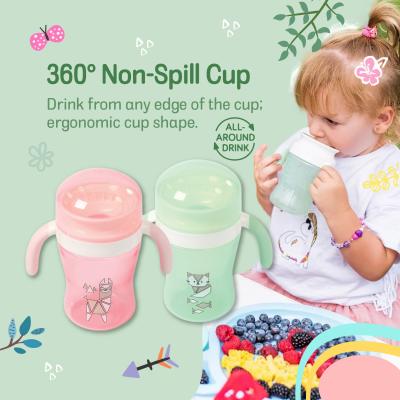 China 130 g Roze babymelk trainingsbeker Kleuters Pasgeboren Sippy Cup Te koop